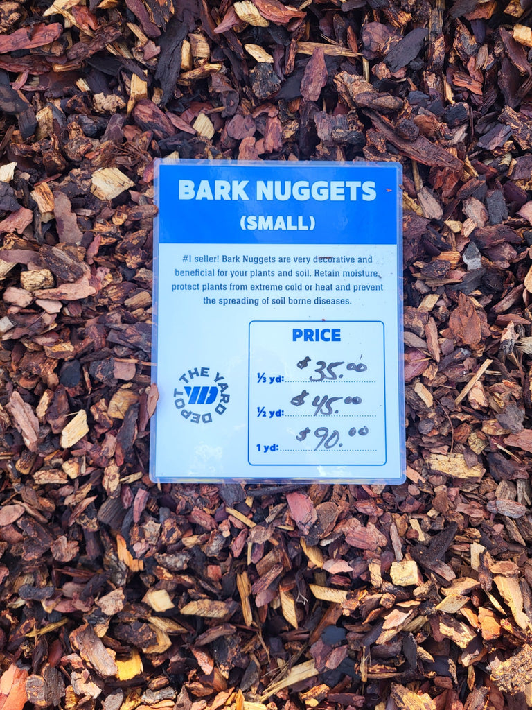 Bark Nuggets Small 5 Gallon – The Yard Depot